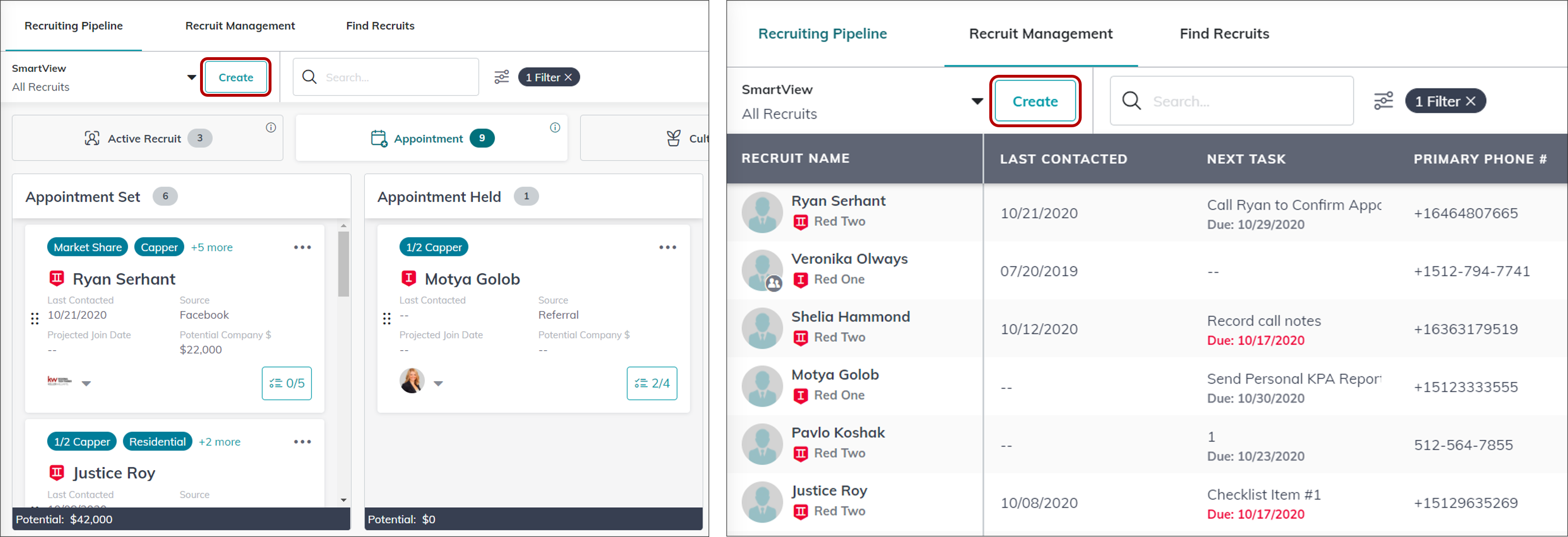 Customize Columns, Use Filters and Create SmartViews in Recruits (Leadership) – Leadership Answers