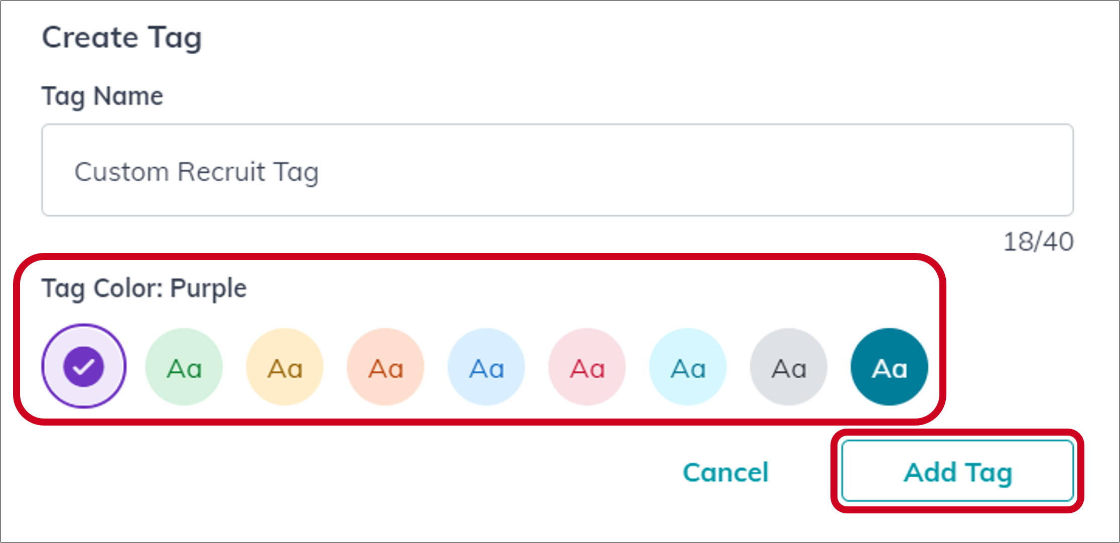 Add Tags to a Recruit – Leadership Answers