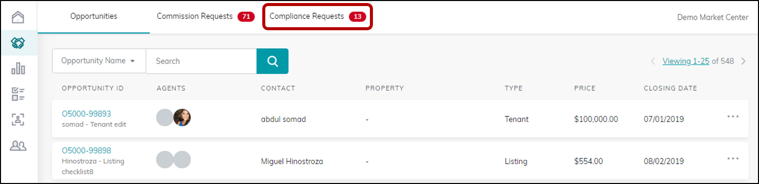 Review, Approve, and Return Submitted Compliance Requests – Leadership ...