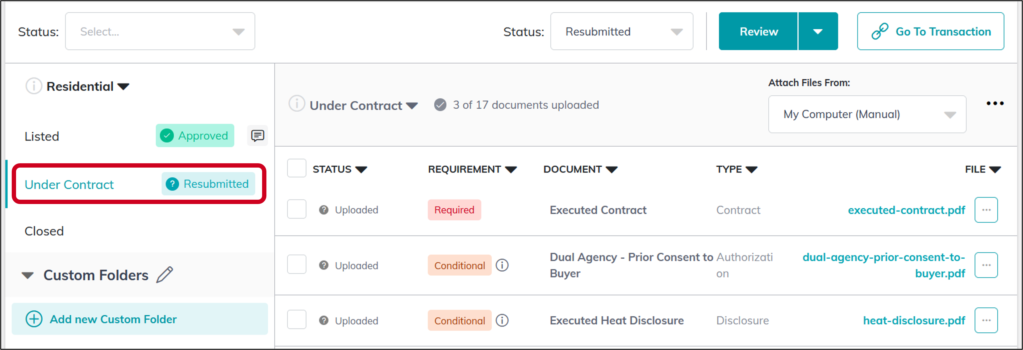 Review, Approve, and Return Submitted Compliance Requests – Leadership Answers