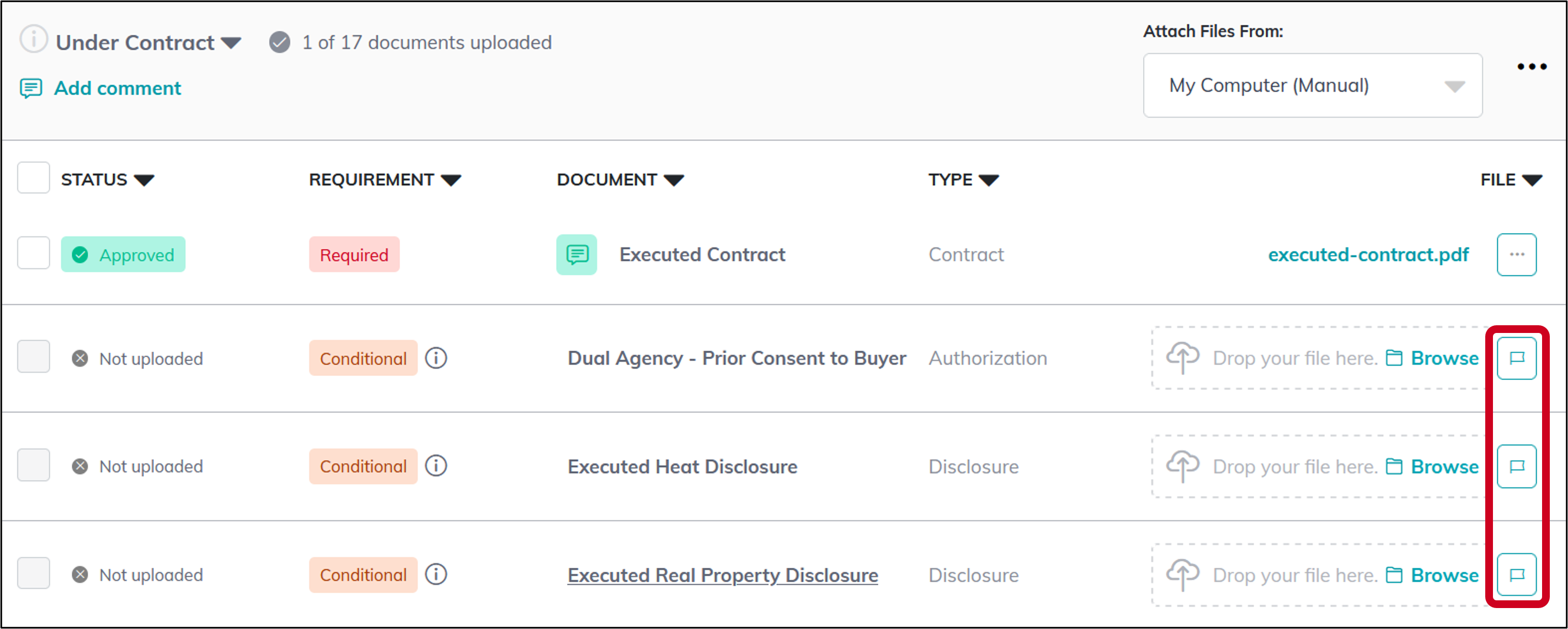 Flag Missing Documents When Reviewing Submitted Compliance Requests ...