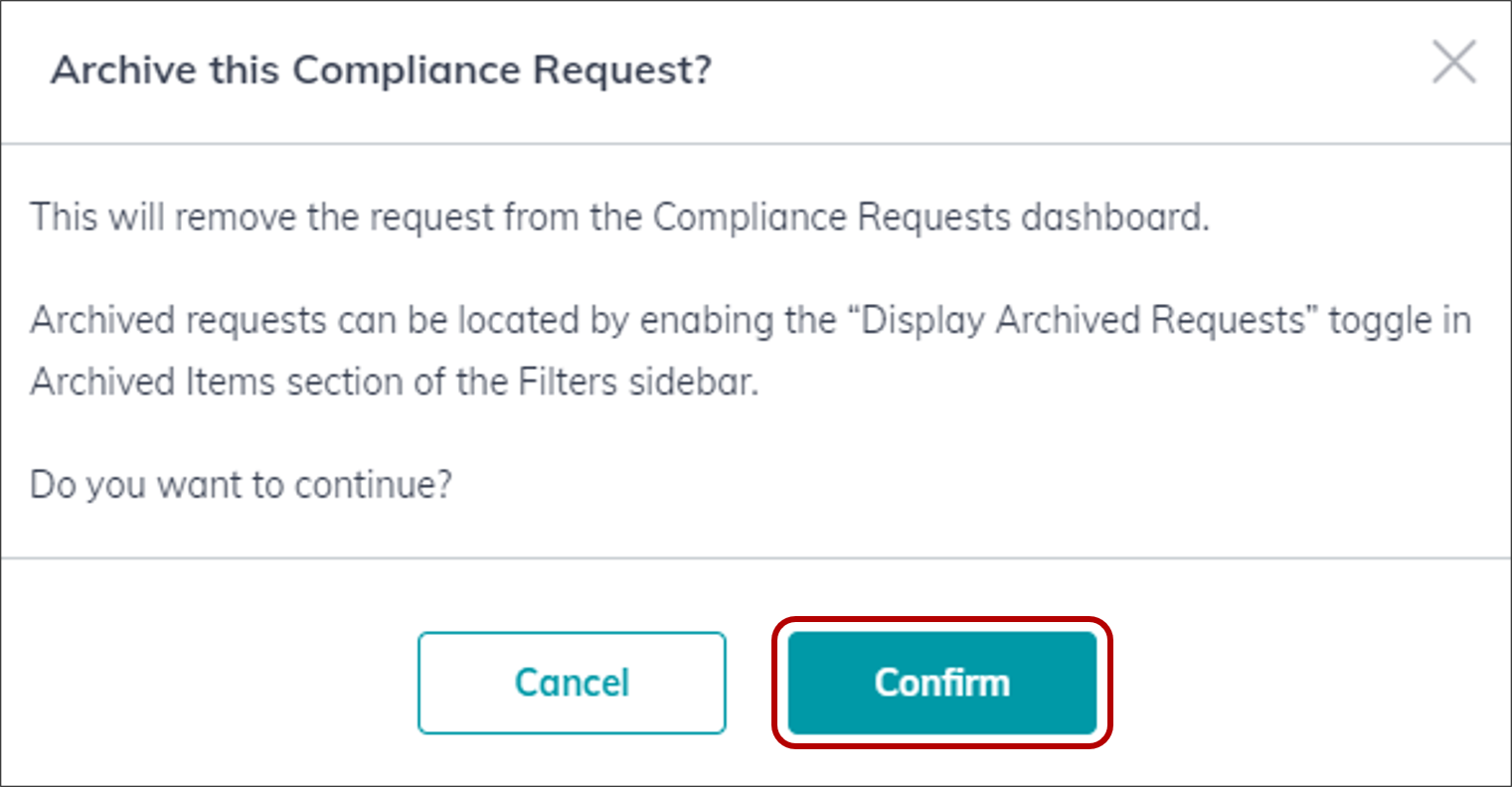 Archive Compliance Requests – Leadership Answers
