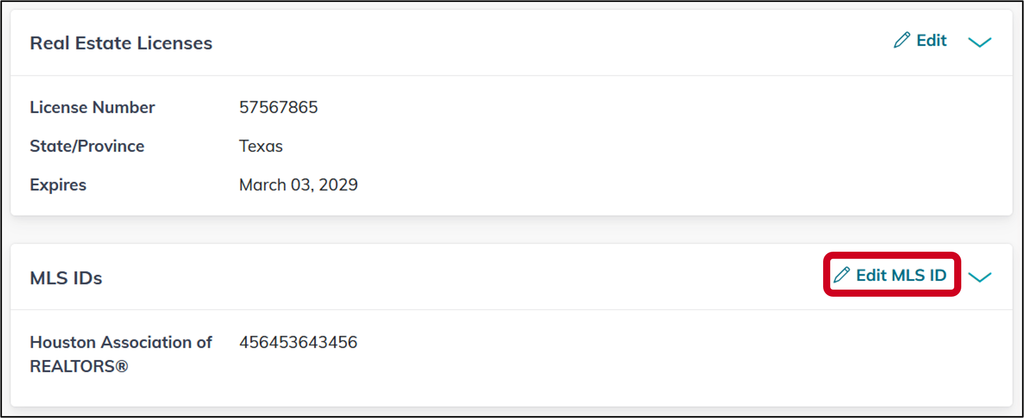 Add/Edit an Agent's MLS ID in CommandMC – Leadership Answers