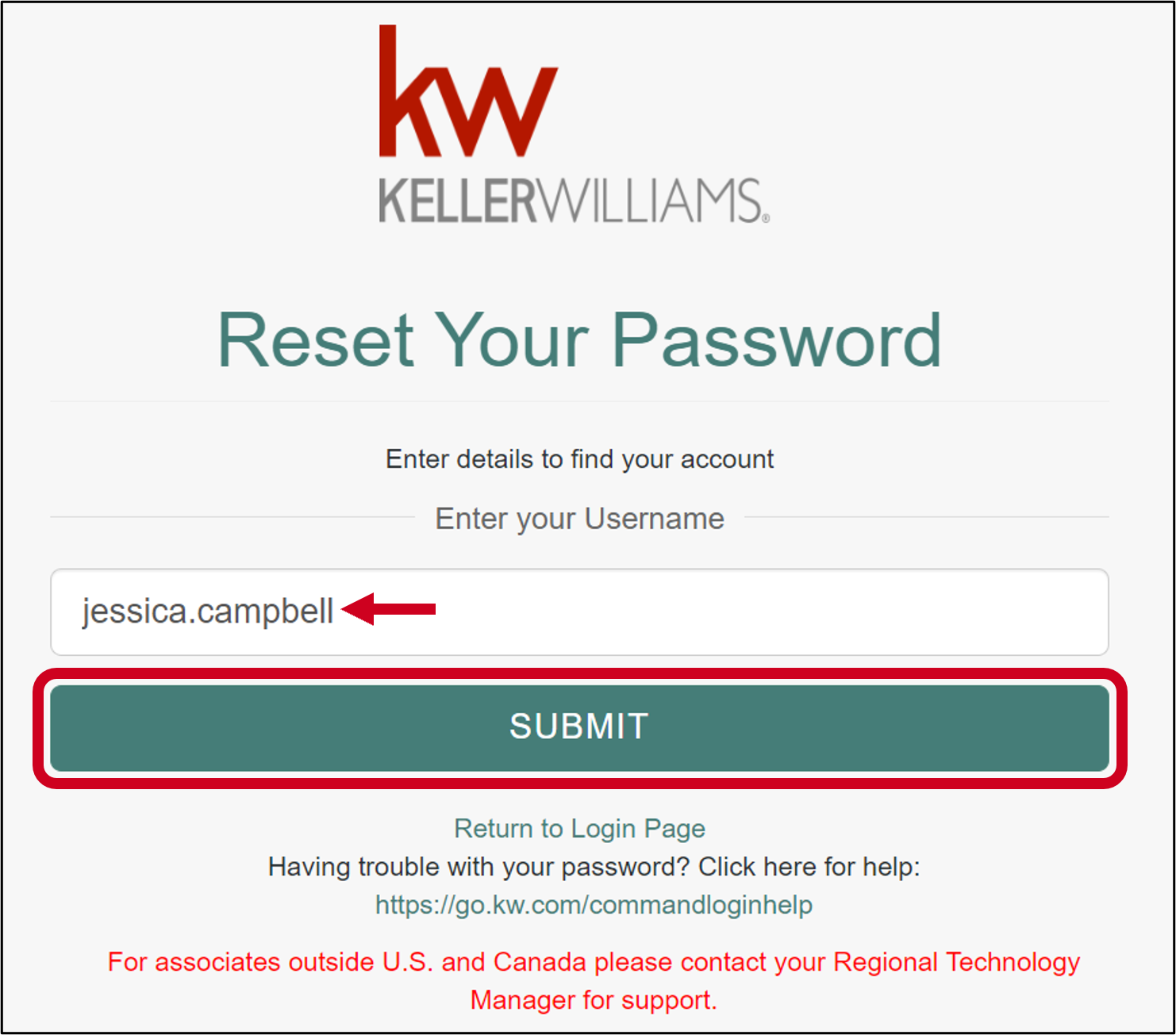 The KW Joining Portal Workflow (Returning to KW Associate Entry ...