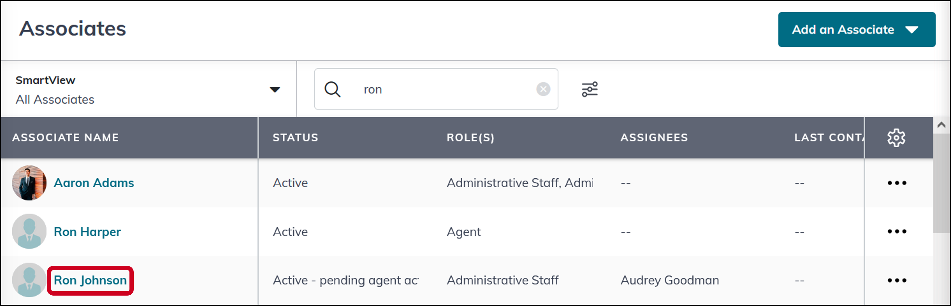 Activate Agent Status for an Associate – Leadership Answers