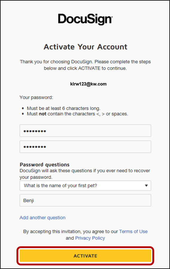 Create and Connect Your Market Center DocuSign Account – Leadership Answers