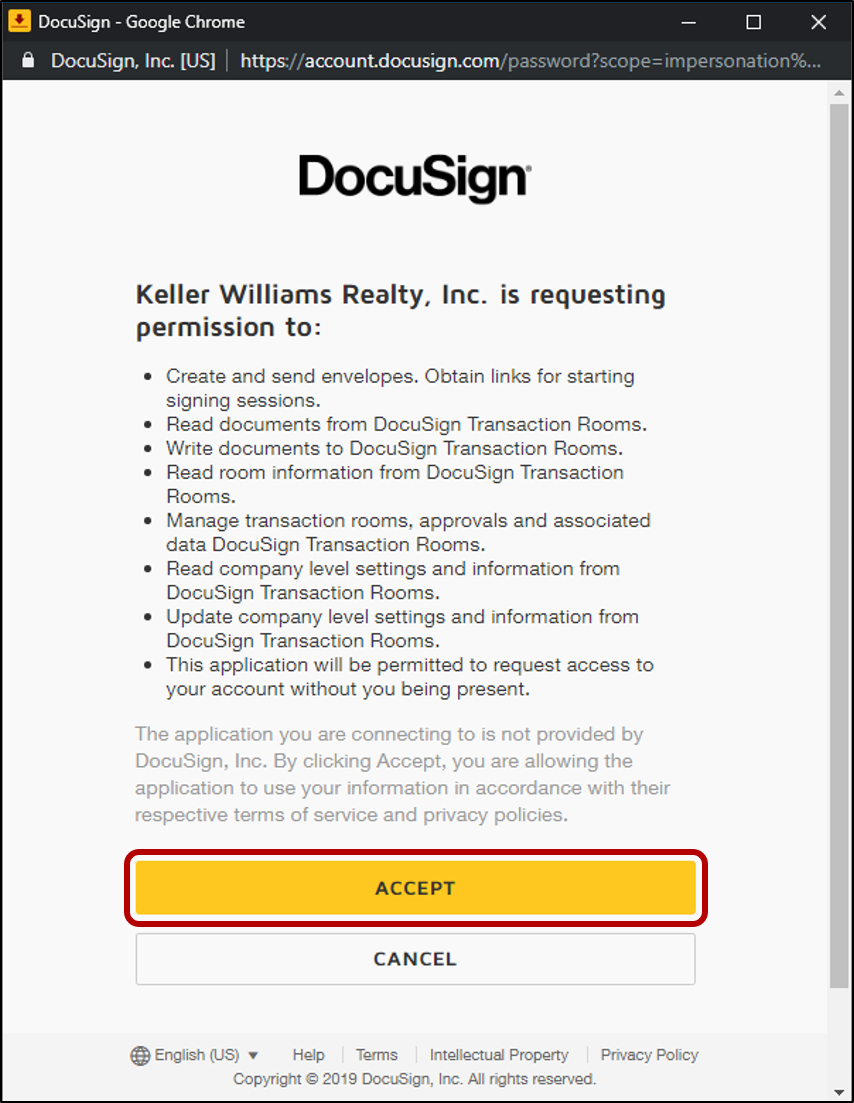 Create and Connect Your Market Center DocuSign Account – Leadership Answers