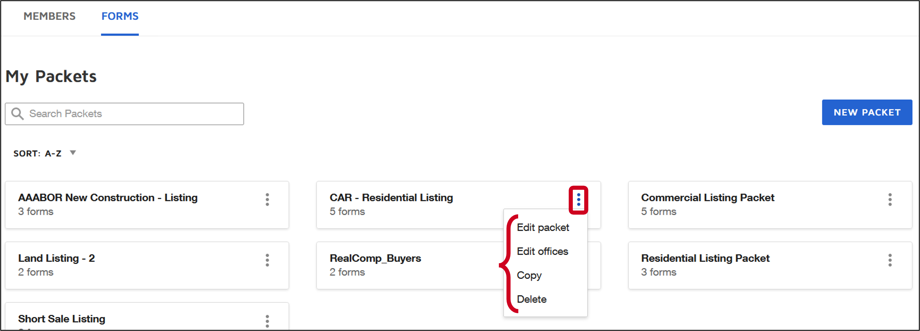 Manage Market Center Form Packets in DocuSign – Leadership Answers
