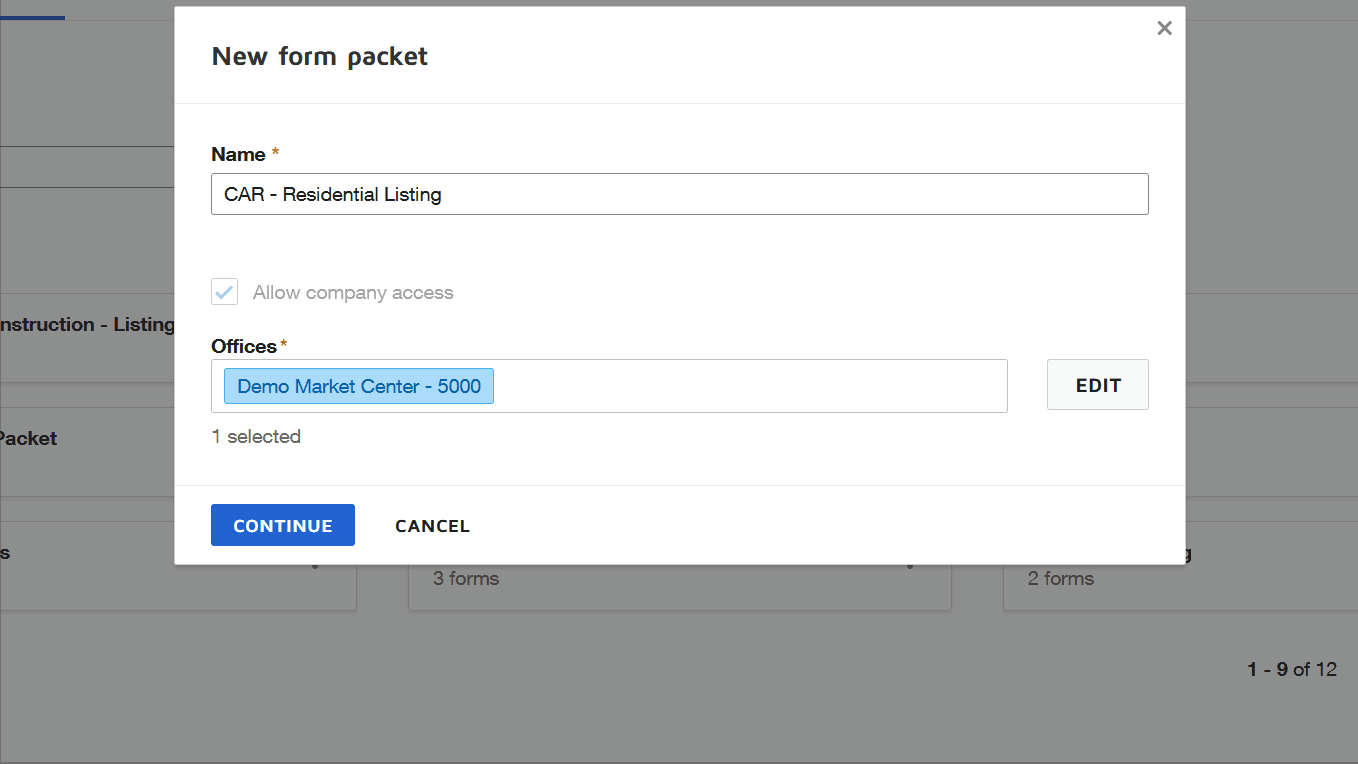 Create Docusign Form Packets For Your Market Center Leadership Answers