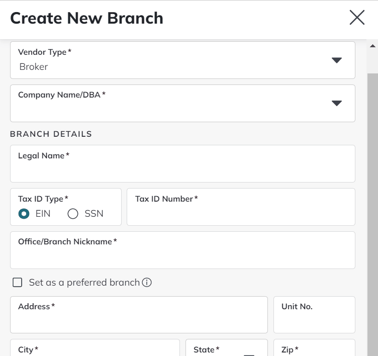 Add a Vendor in CommandMC – Leadership Answers