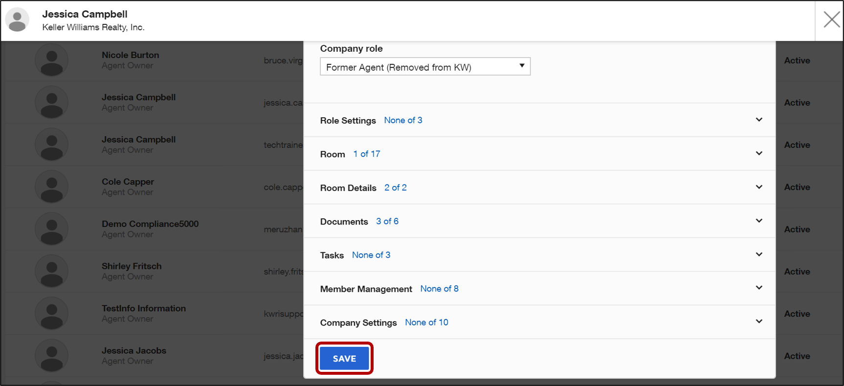 How do I remove associates from DocuSign who are no longer with the ...