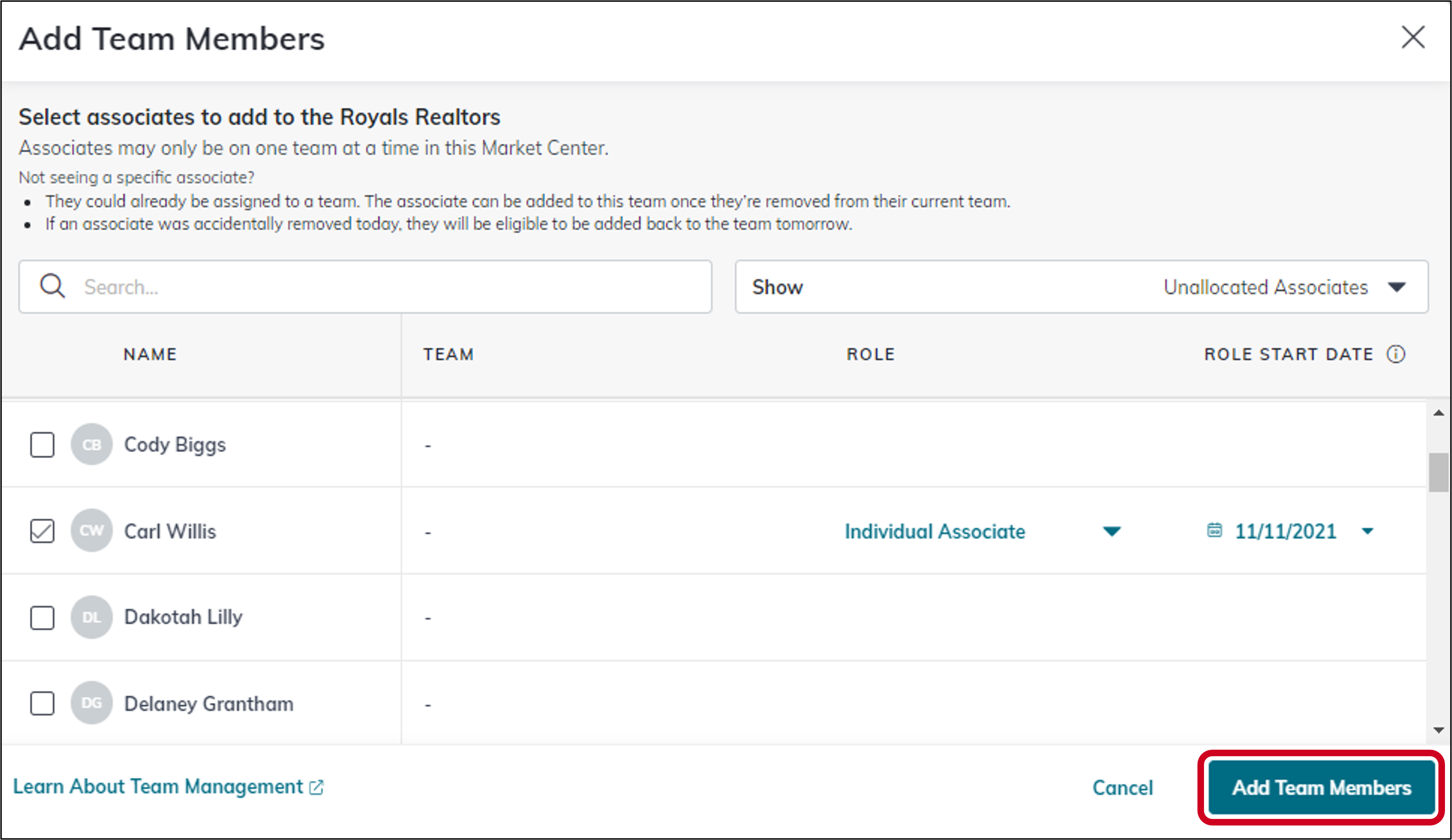 Add and Remove Team Members in the CommandMC Team Management Tool – Leadership Answers