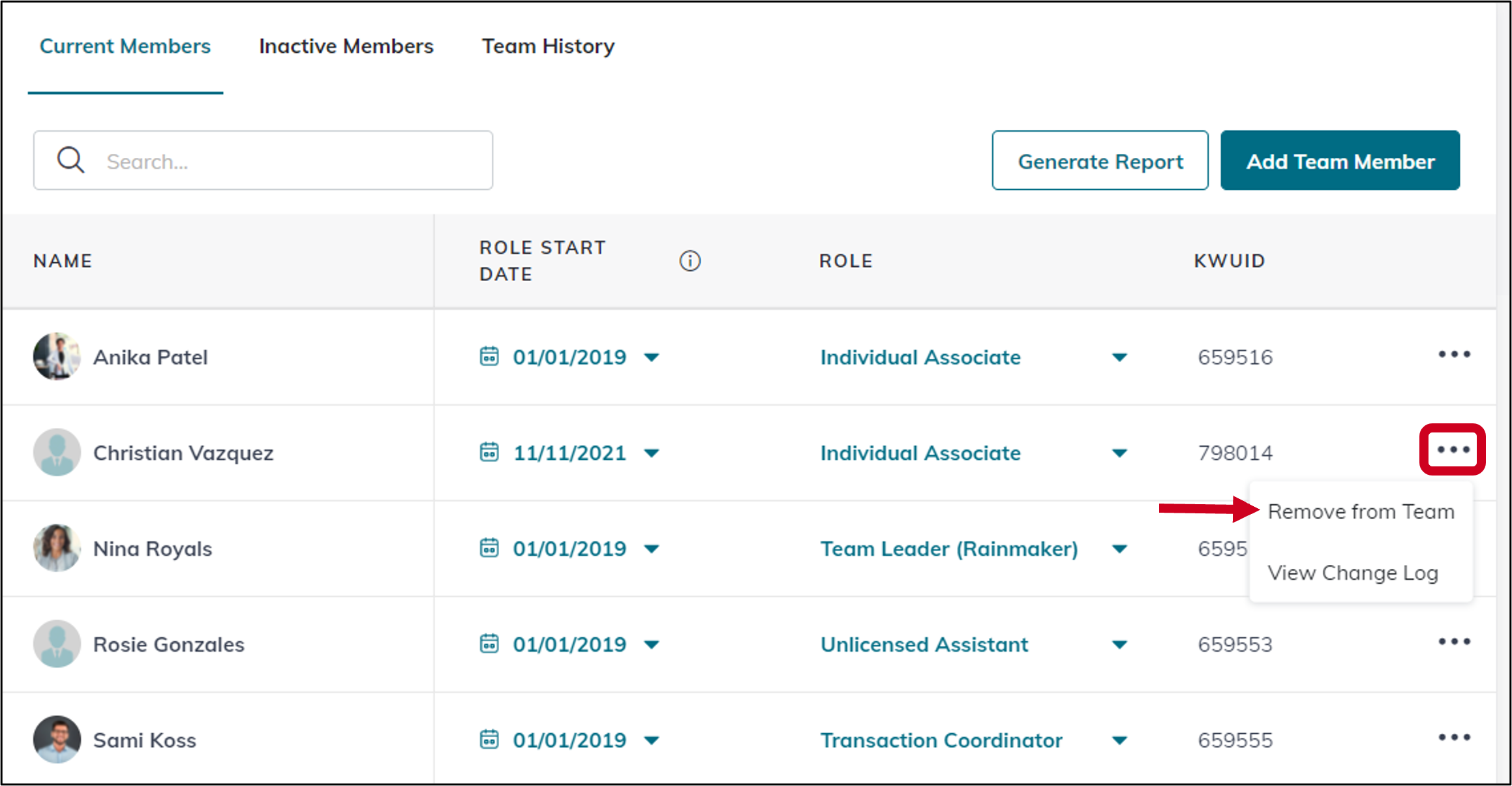 Add and Remove Team Members in the CommandMC Team Management Tool – Leadership Answers