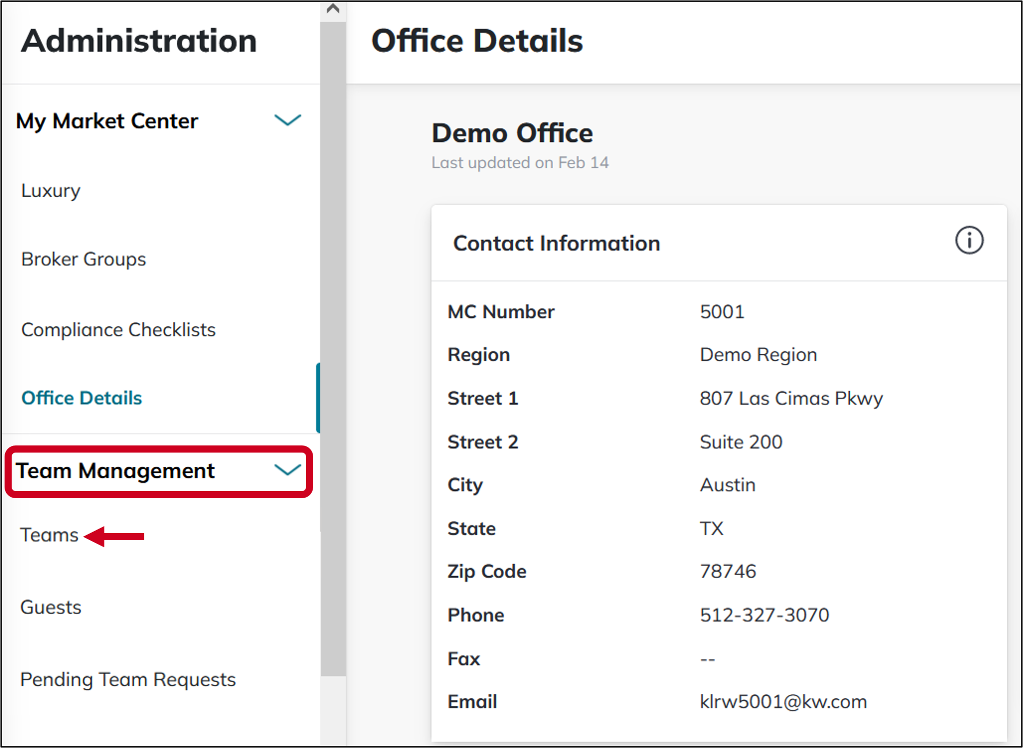 Create a Team in the MC Team Management Tool – Leadership Answers