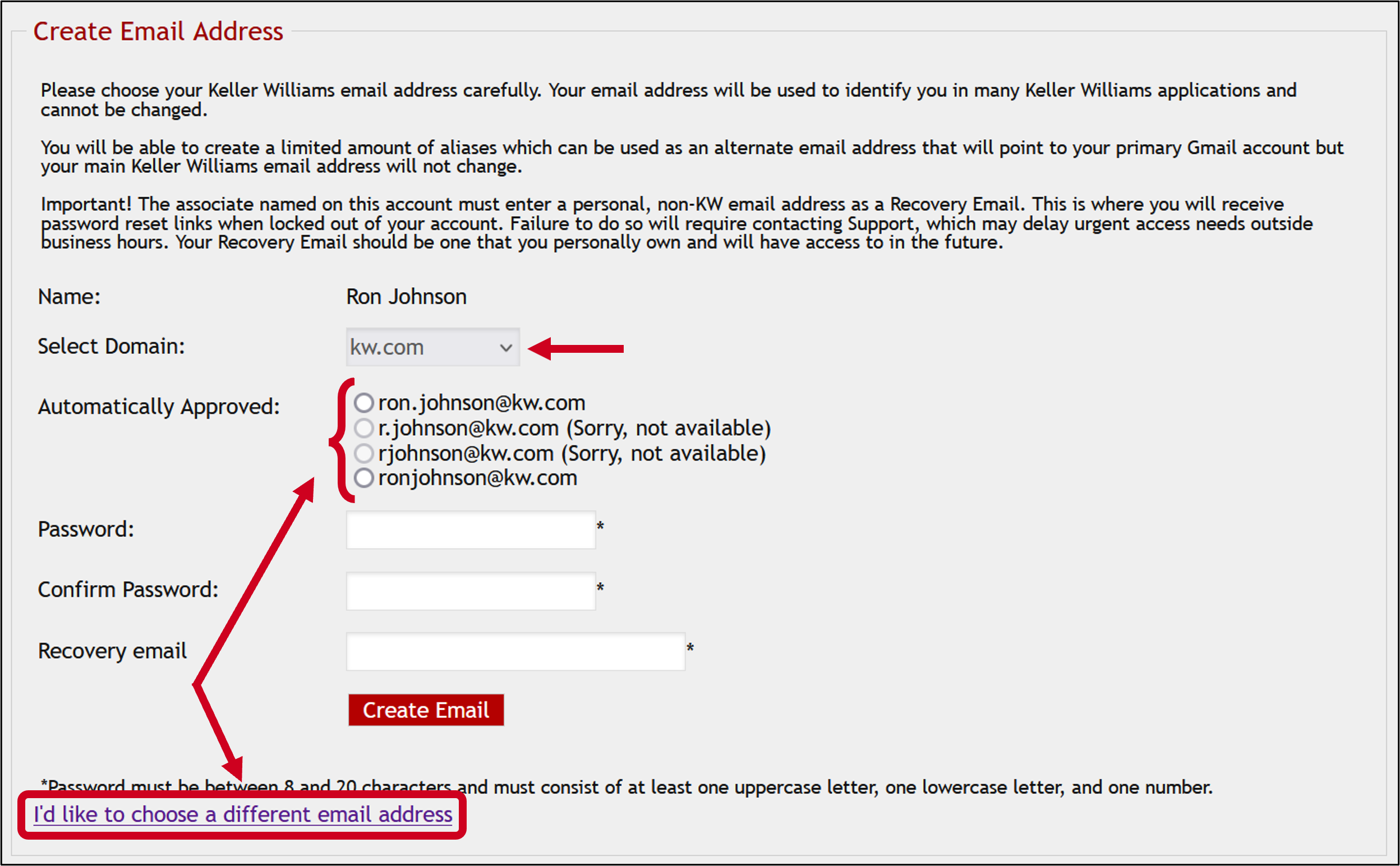 Create your @KW.com Gmail account – Leadership Answers