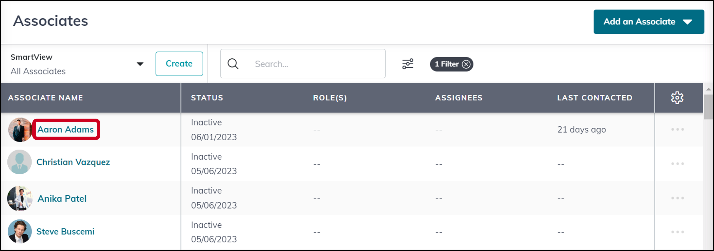 Find Inactive Associates and Prepare for Reactivation in CommandMC ...