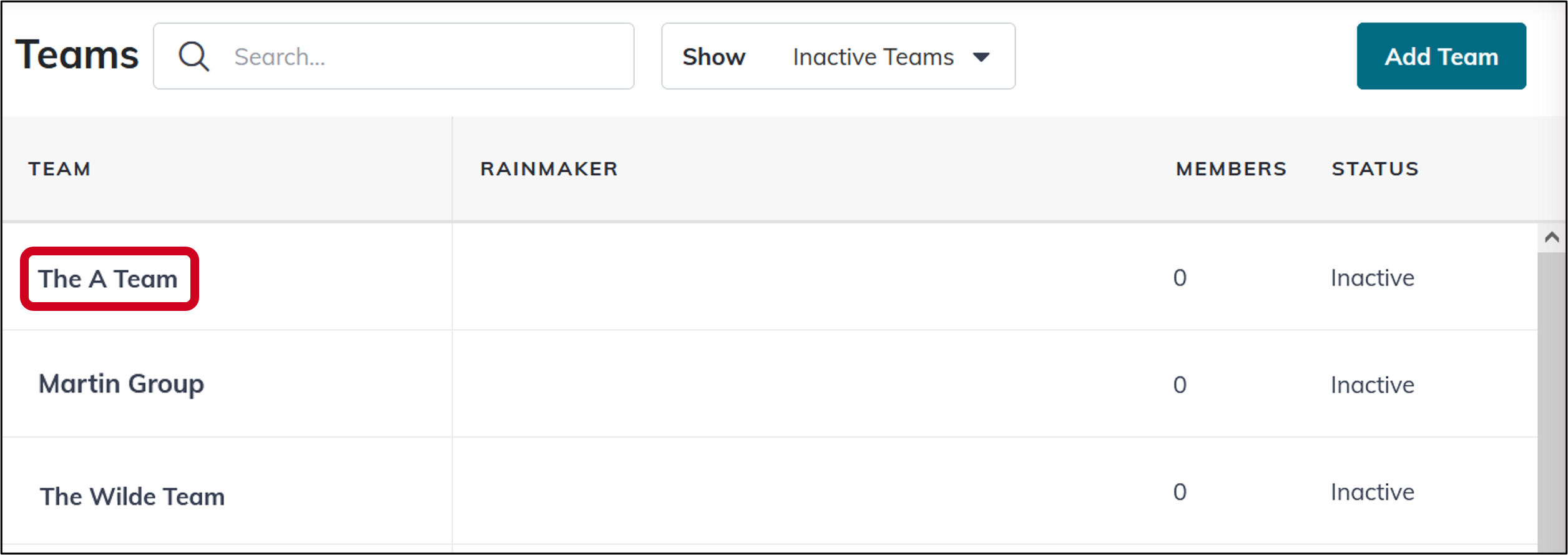 Reactivate an Inactive Team in the MC Team Management Tool – Leadership ...