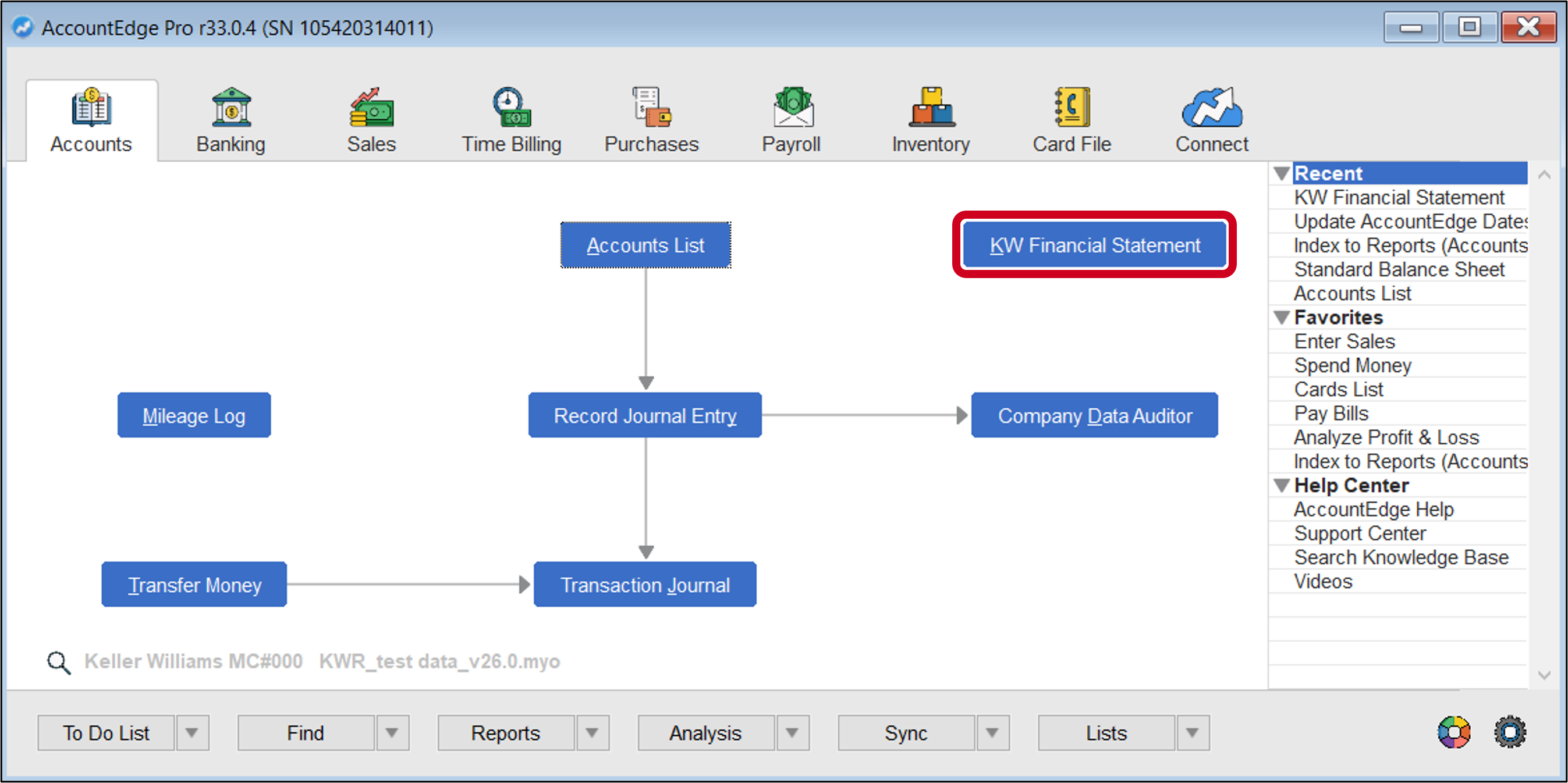 Connect AccountEdge with CommandMC – Leadership Answers