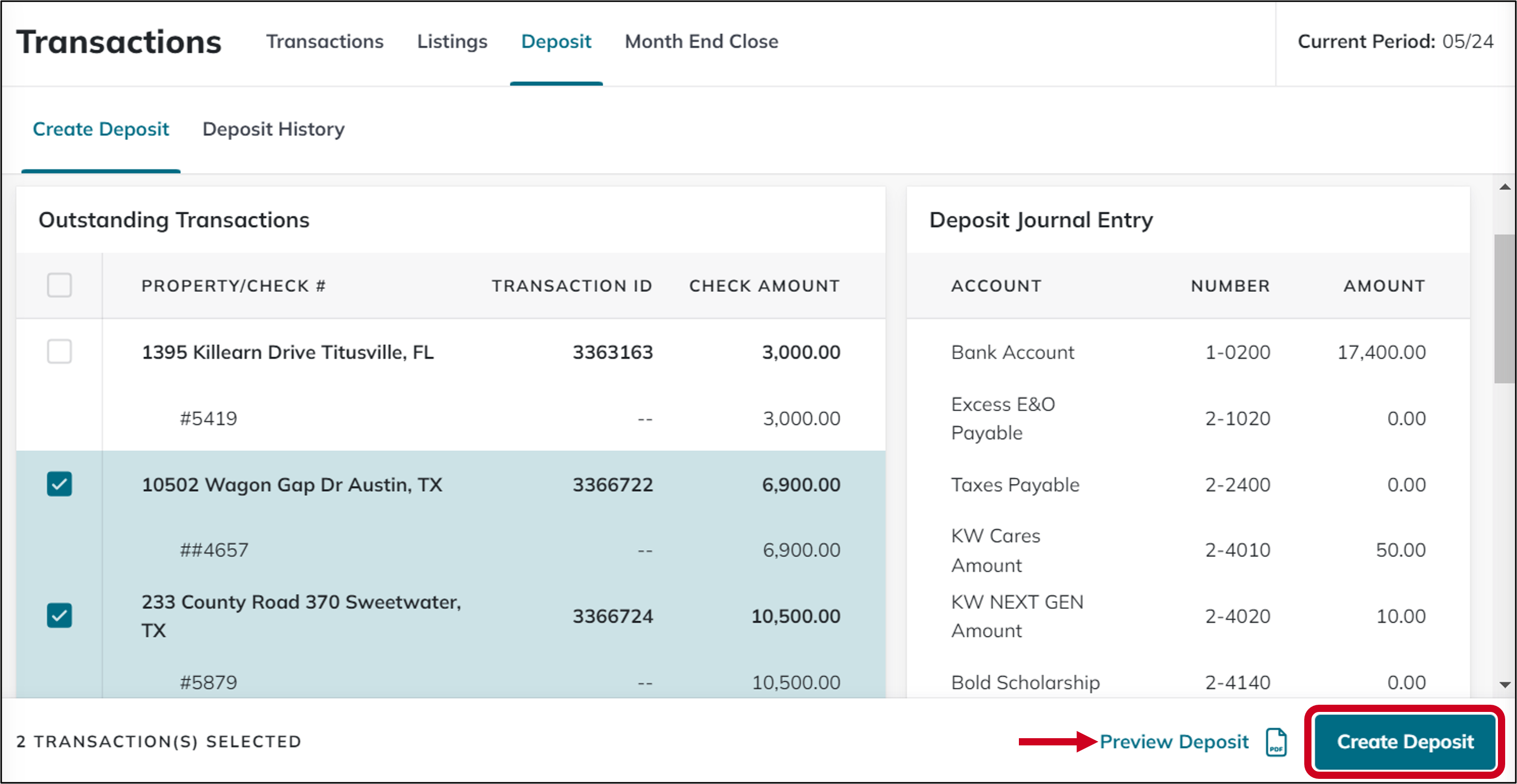 Create a Deposit (CommandMC) and Import into AccountEdge – Leadership ...