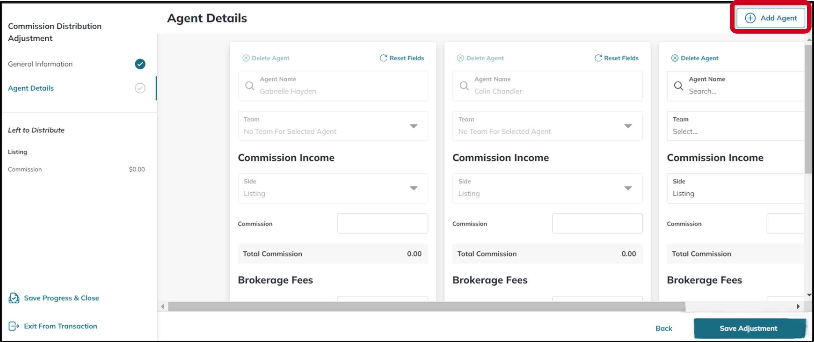 Create an Adjustment Transaction (Commission Distribution) – Leadership ...