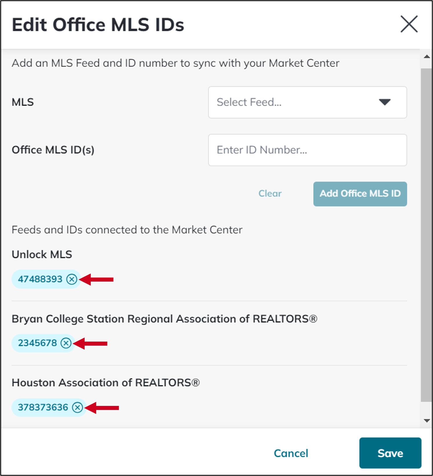 View/Edit Your Market Center's Office MLS IDs in CommandMC – Leadership ...