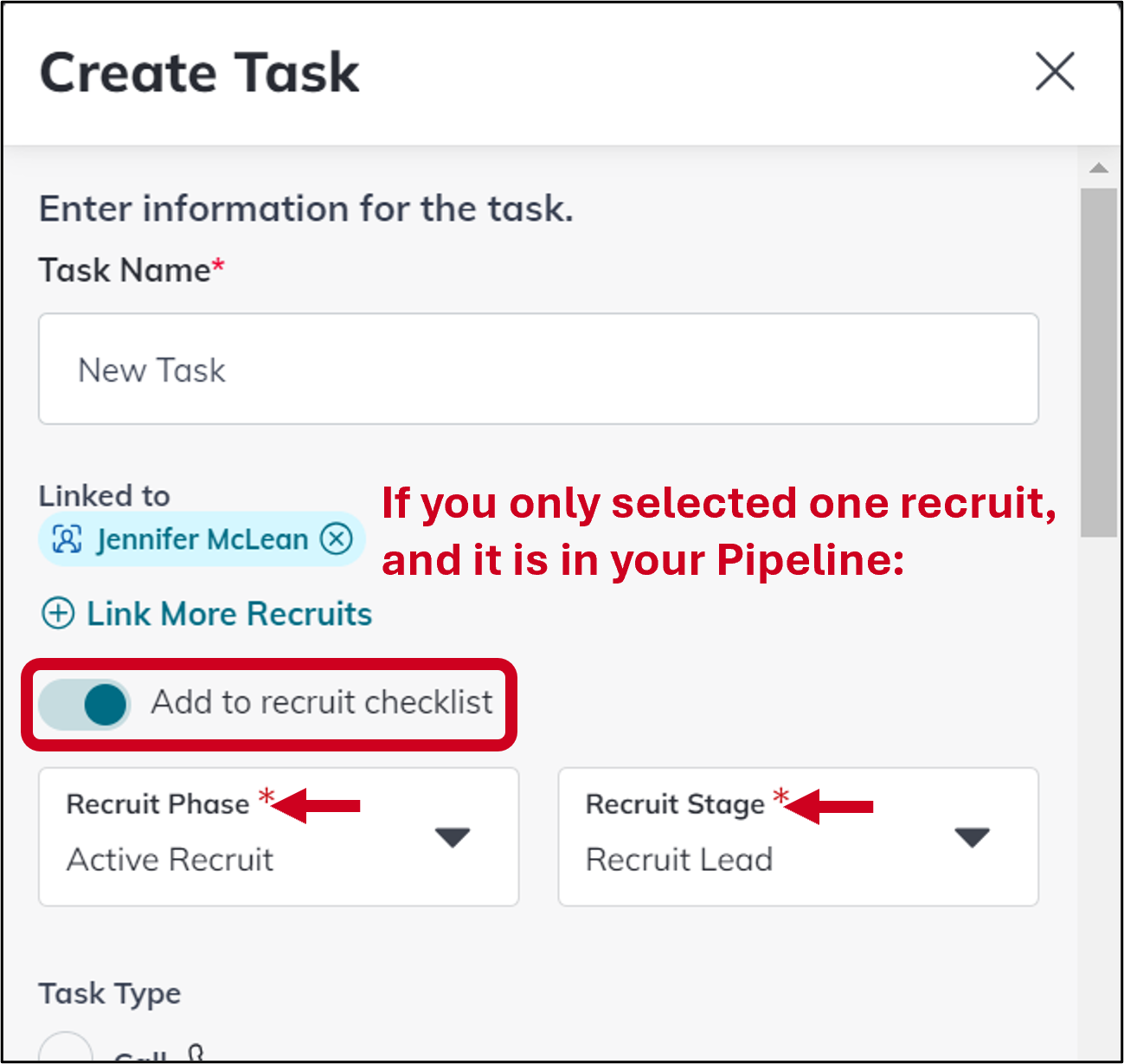 Create Tasks in CommandMC – Leadership Answers